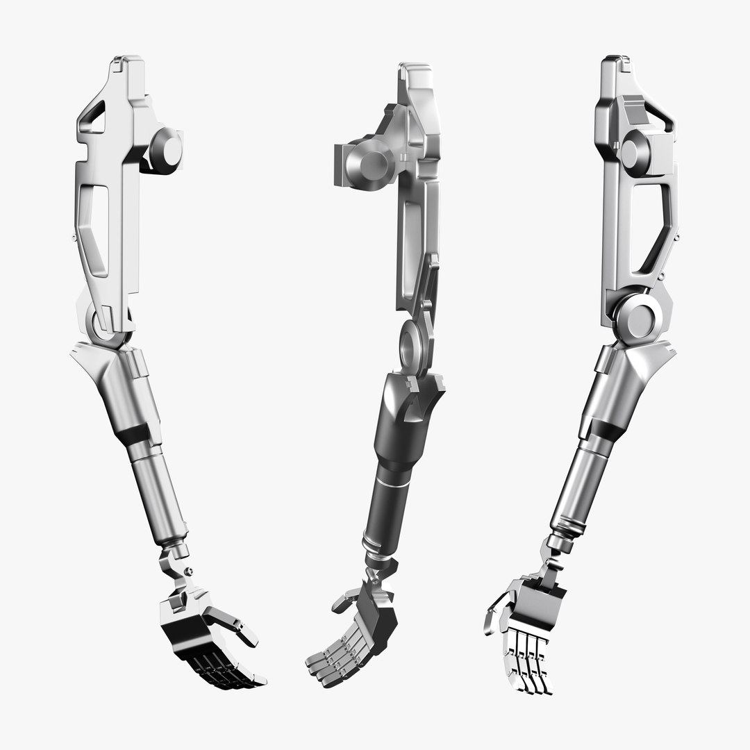 3D Mech Arm Base M Kit - TurboSquid 2233435