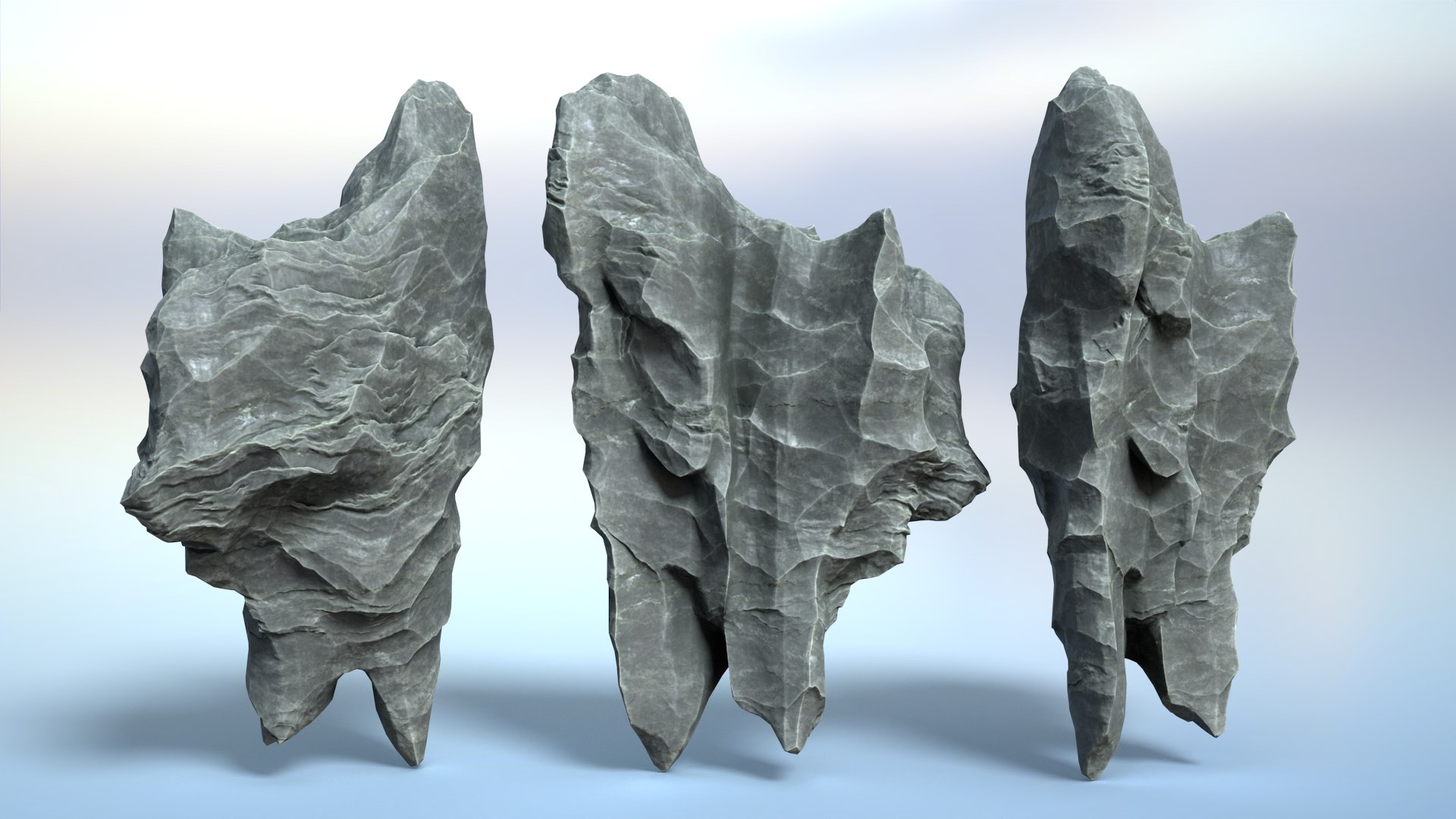 3D 16 Erosion Cave Rocks - 240928 - TurboSquid 2286673