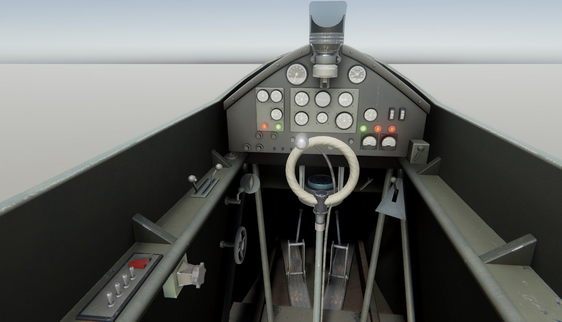 3D Airplane Cockpit - TurboSquid 1554346