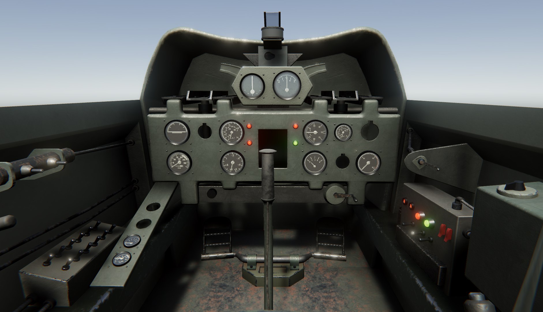 3D Airplane Cockpit - TurboSquid 1554346