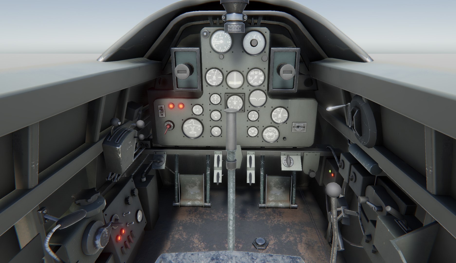 3D Airplane Cockpit - TurboSquid 1554346