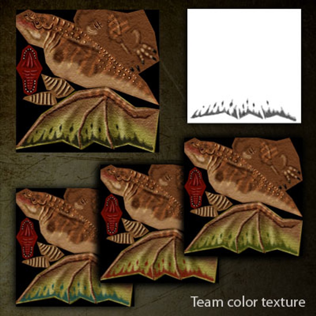 glest animation daemon 3d model