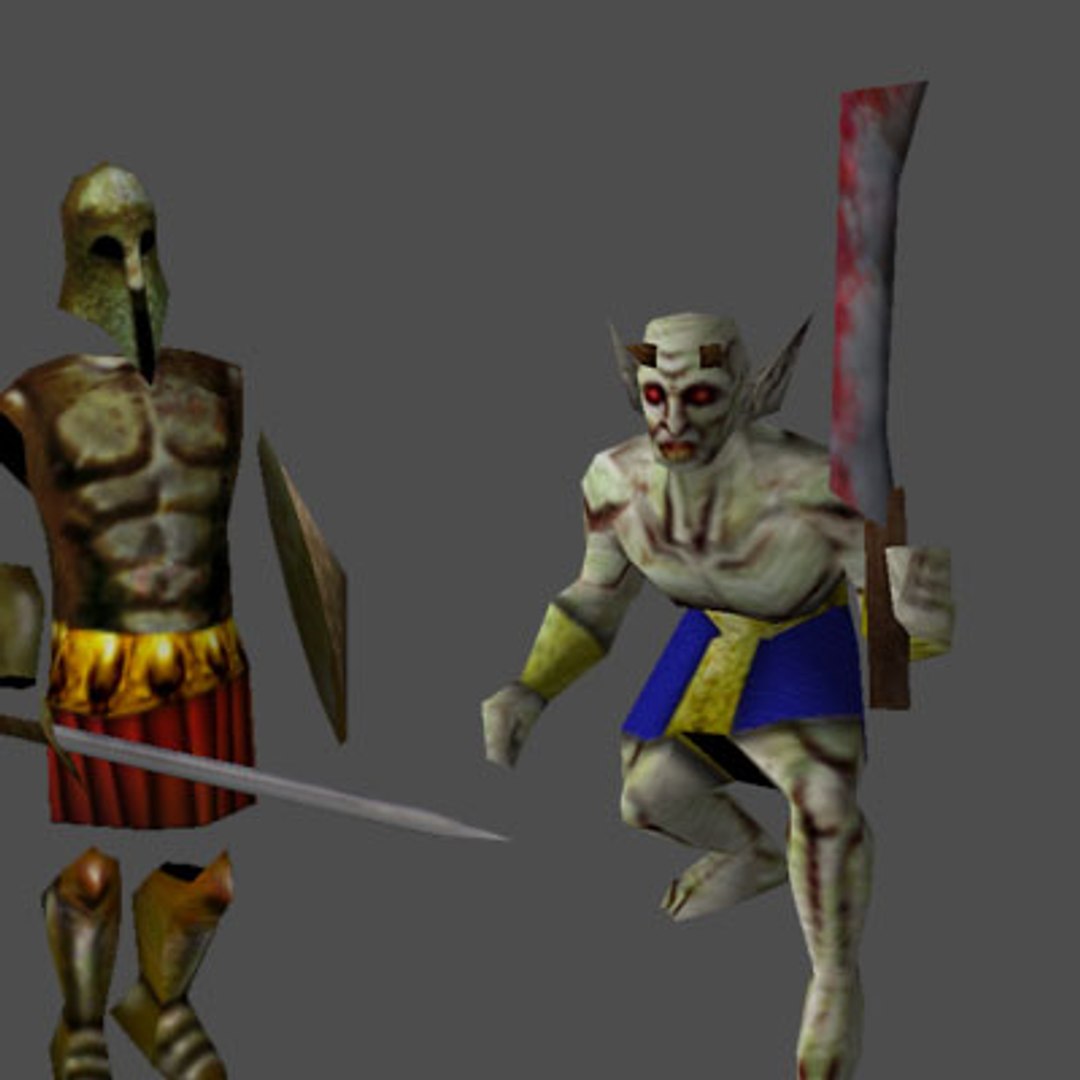 Glest Animation Daemon 3d Model