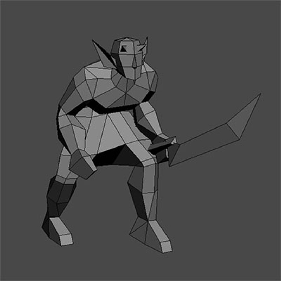 glest animation daemon 3d model