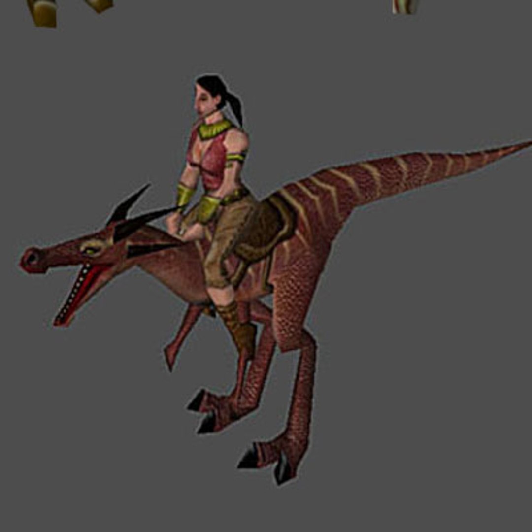 glest animation daemon 3d model