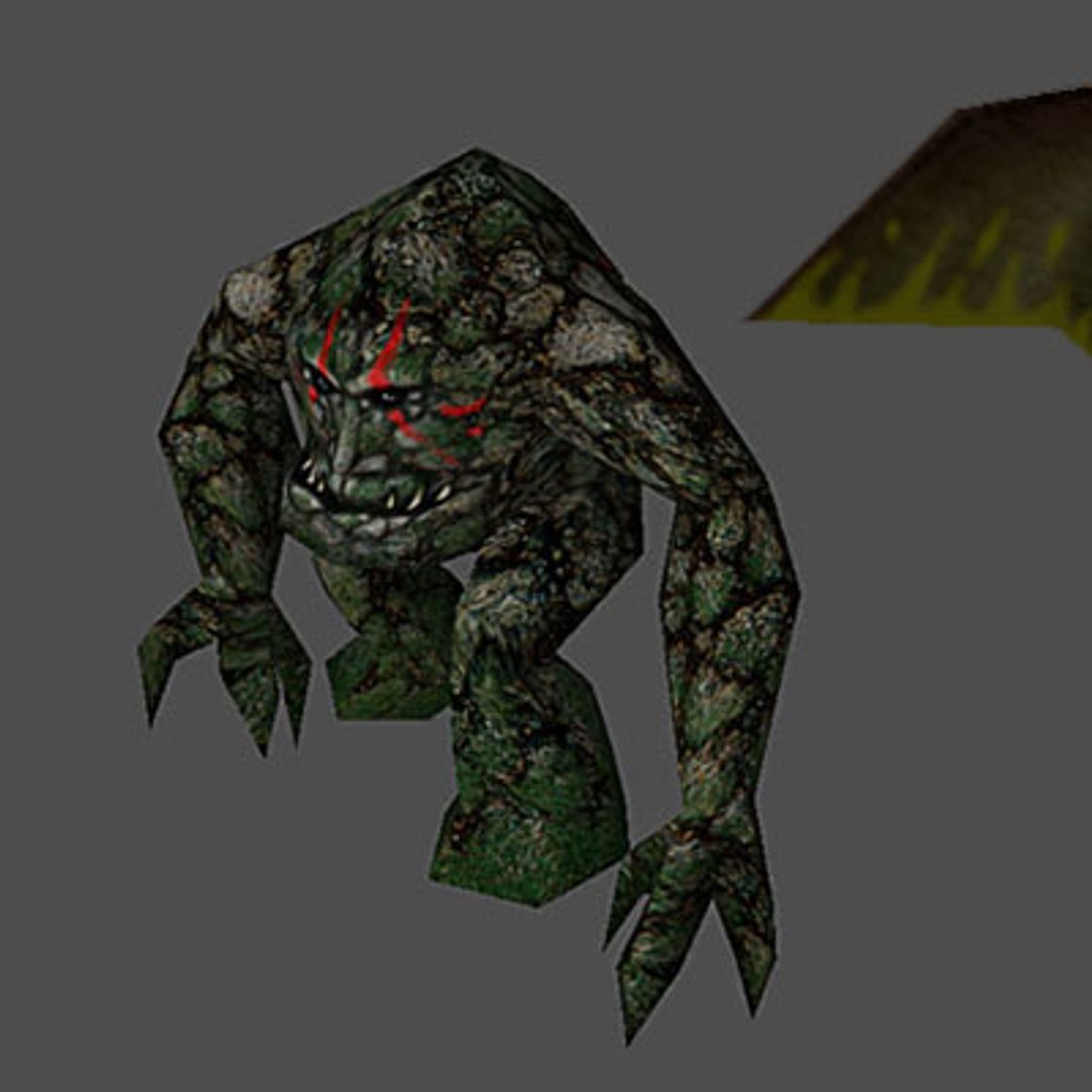 glest animation daemon 3d model