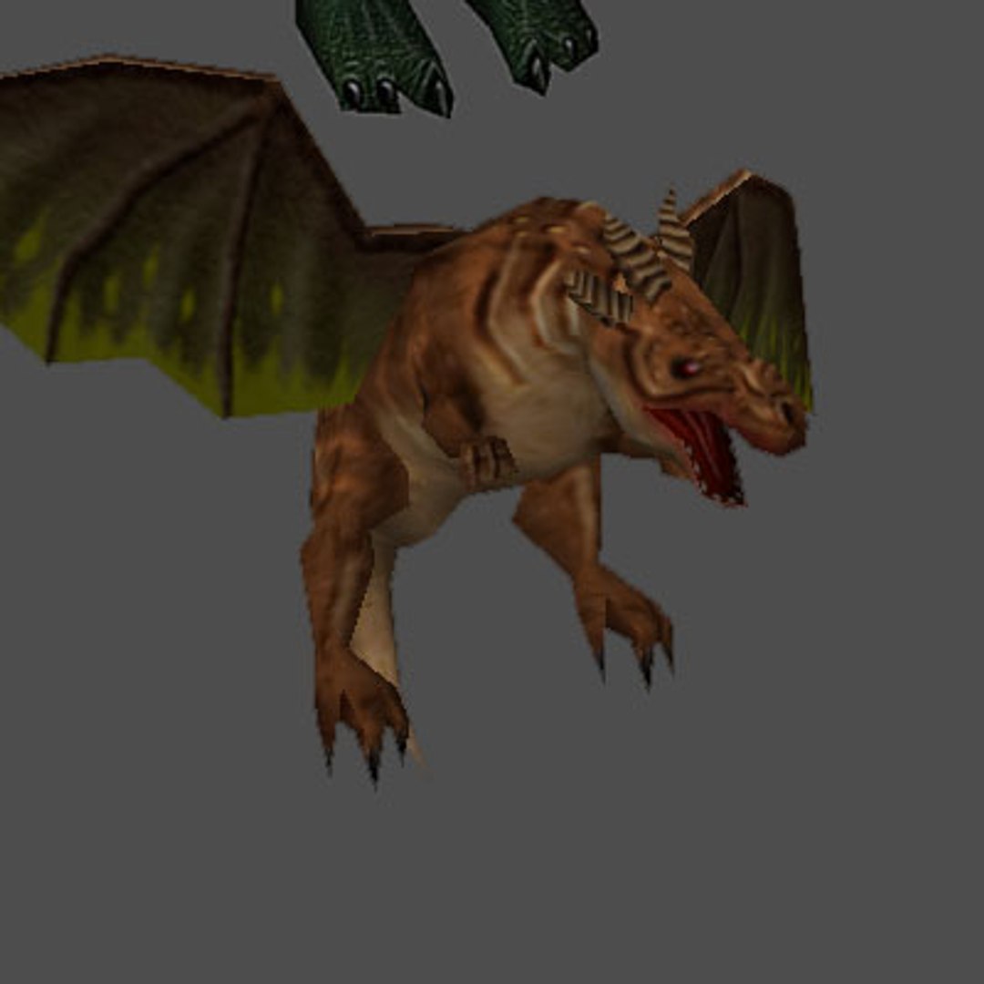 glest animation daemon 3d model