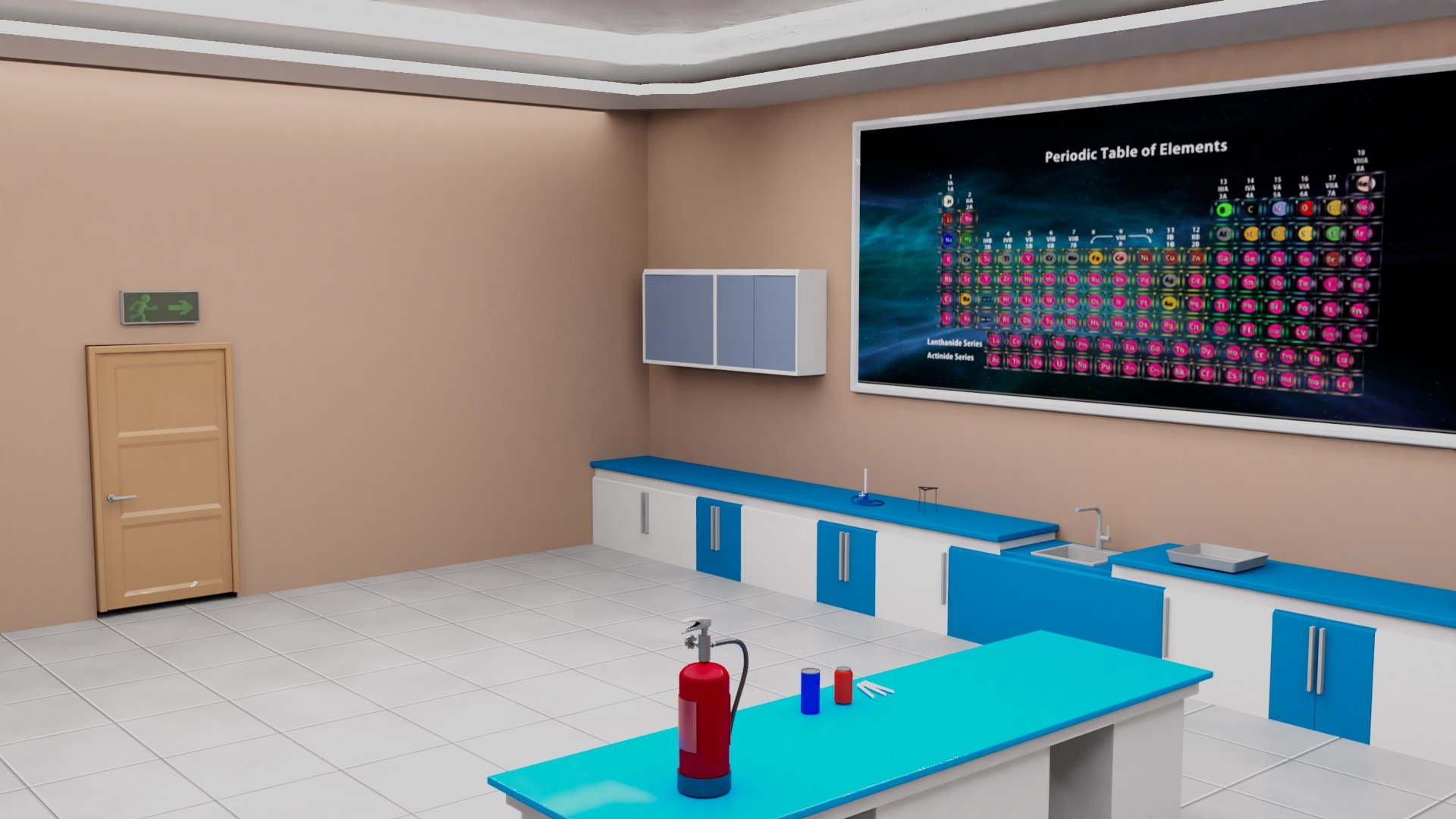 Synthesis Reactions Lab 3D Model - TurboSquid 2018686