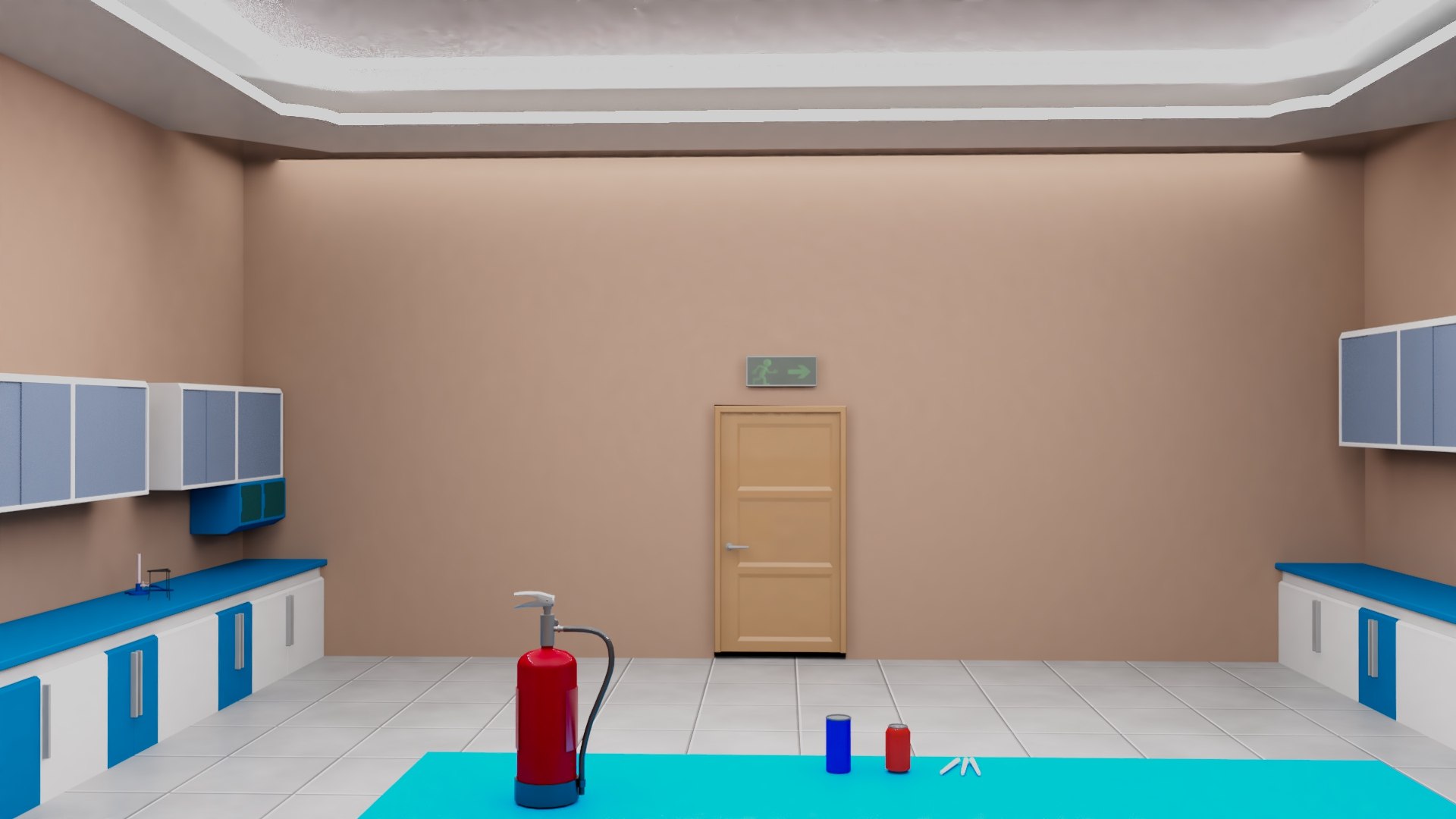 Synthesis Reactions Lab 3D Model - TurboSquid 2018686