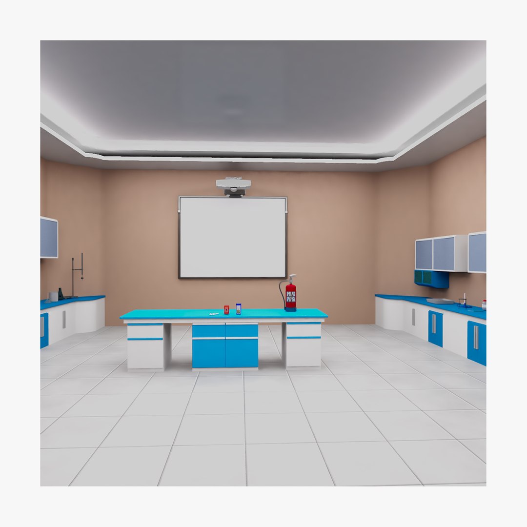 Synthesis Reactions Lab 3D Model - TurboSquid 2018686