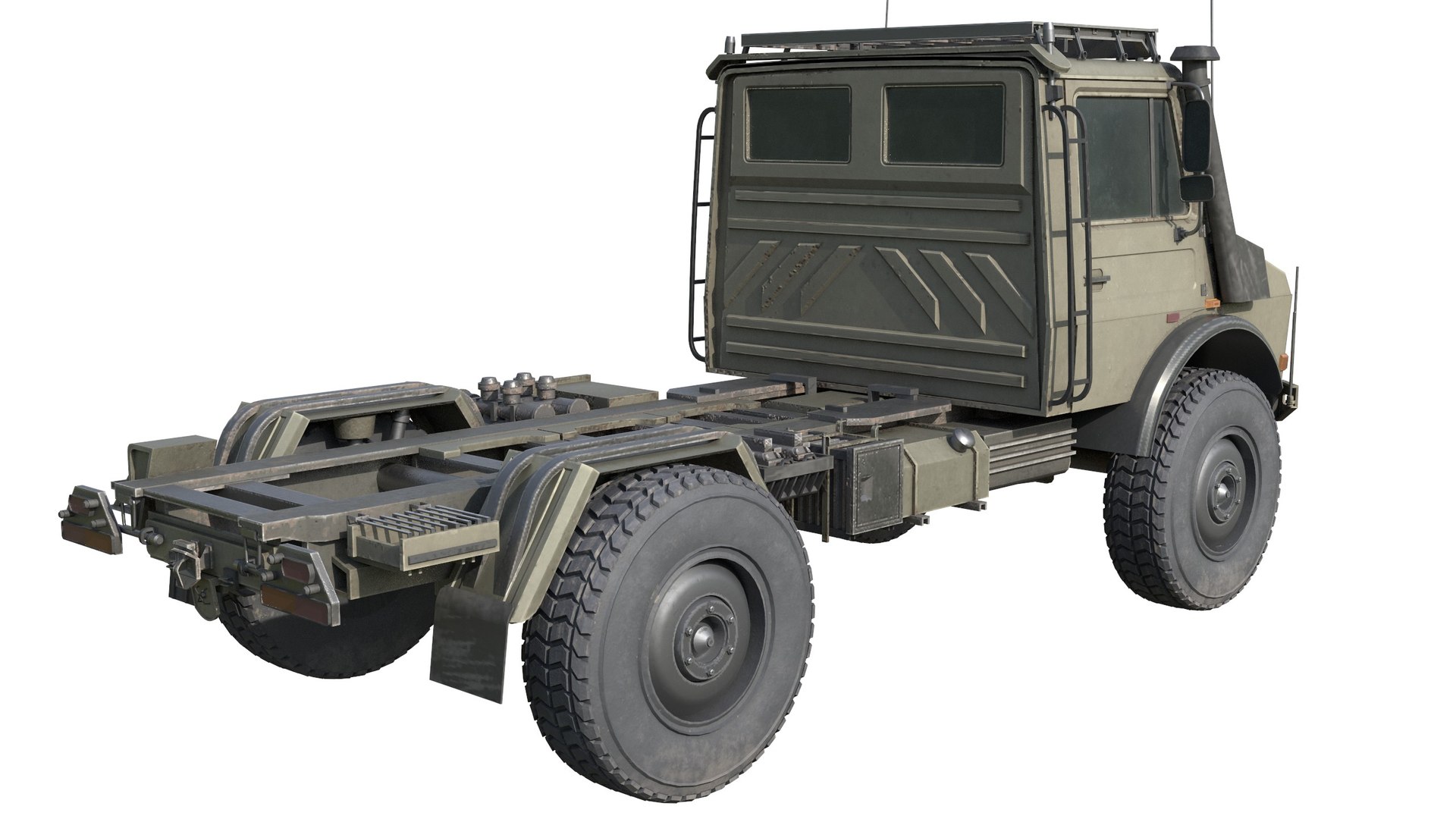 Mercedes Benz Unimog U3000 Truck 3D Model - TurboSquid 2241241