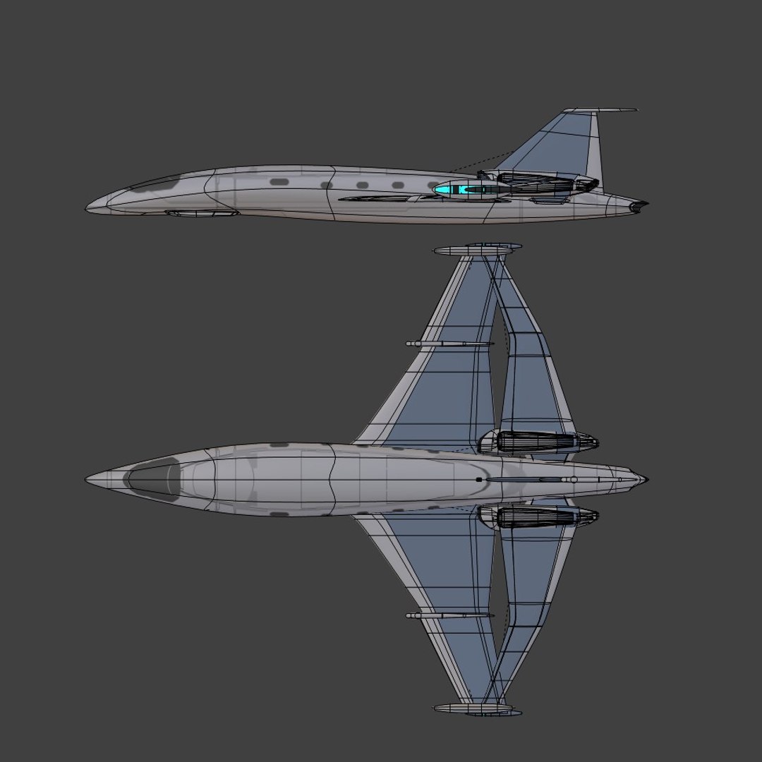 Concept Private Jet Blend Free