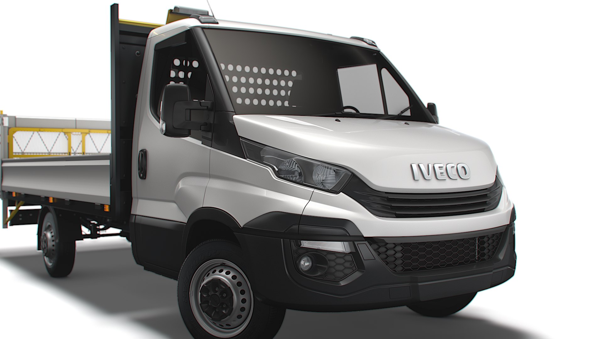 modelo 3d Iveco Daily Dropside Tail Lift 2018 - TurboSquid 2059087