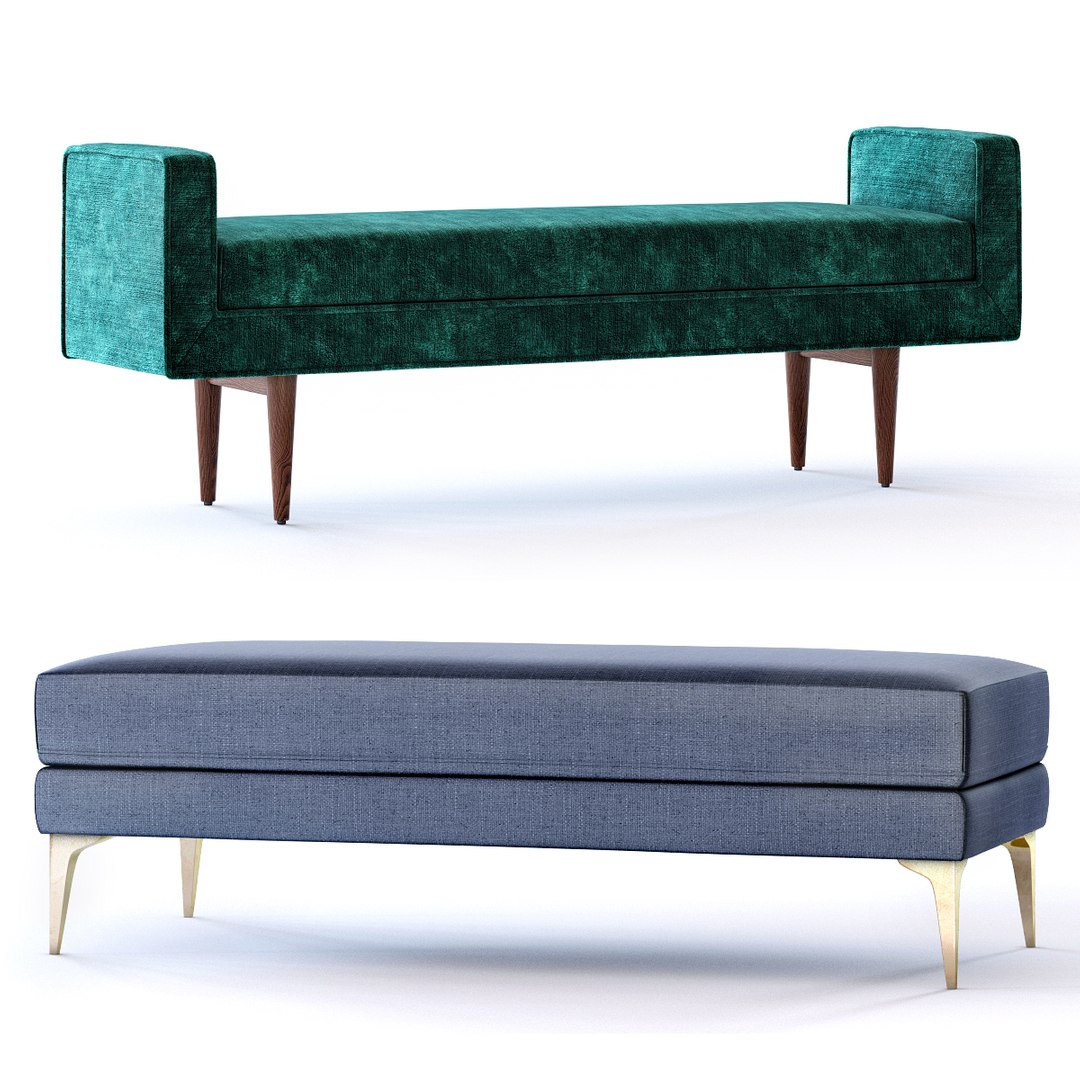 3D Landry Bench Andes Model - TurboSquid 1319176