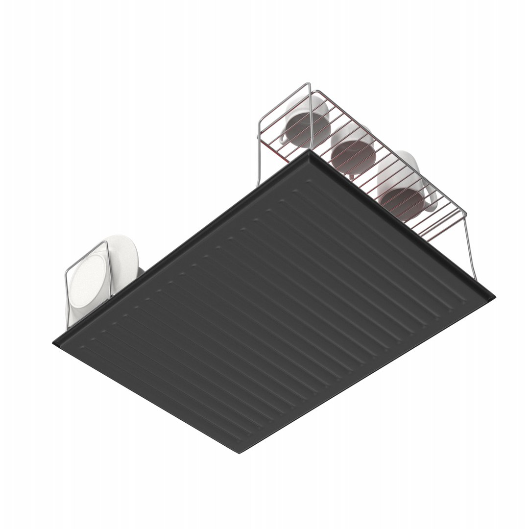 Dish Drainer Set Model - TurboSquid 2025689