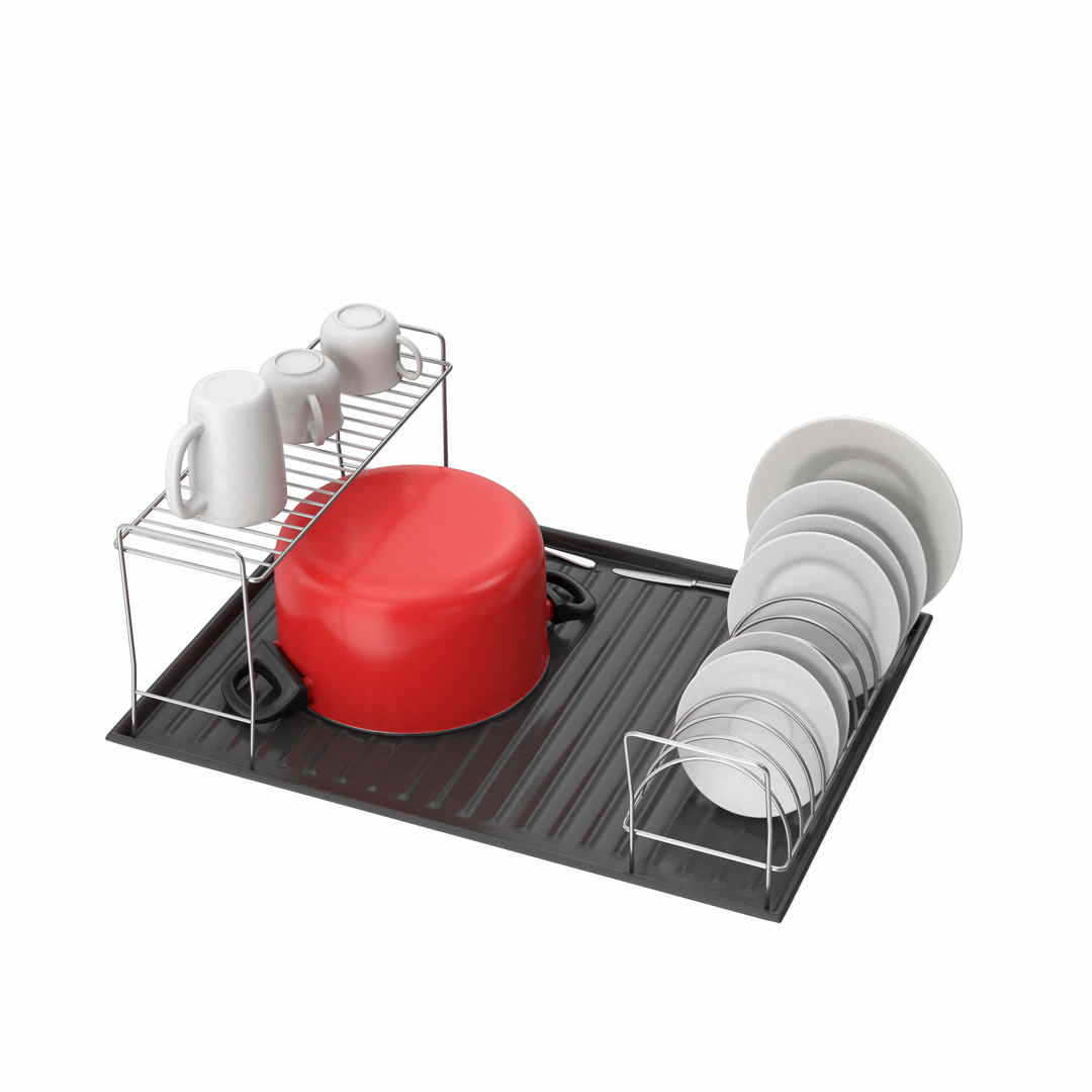 Dish Drainer Set Model - TurboSquid 2025689