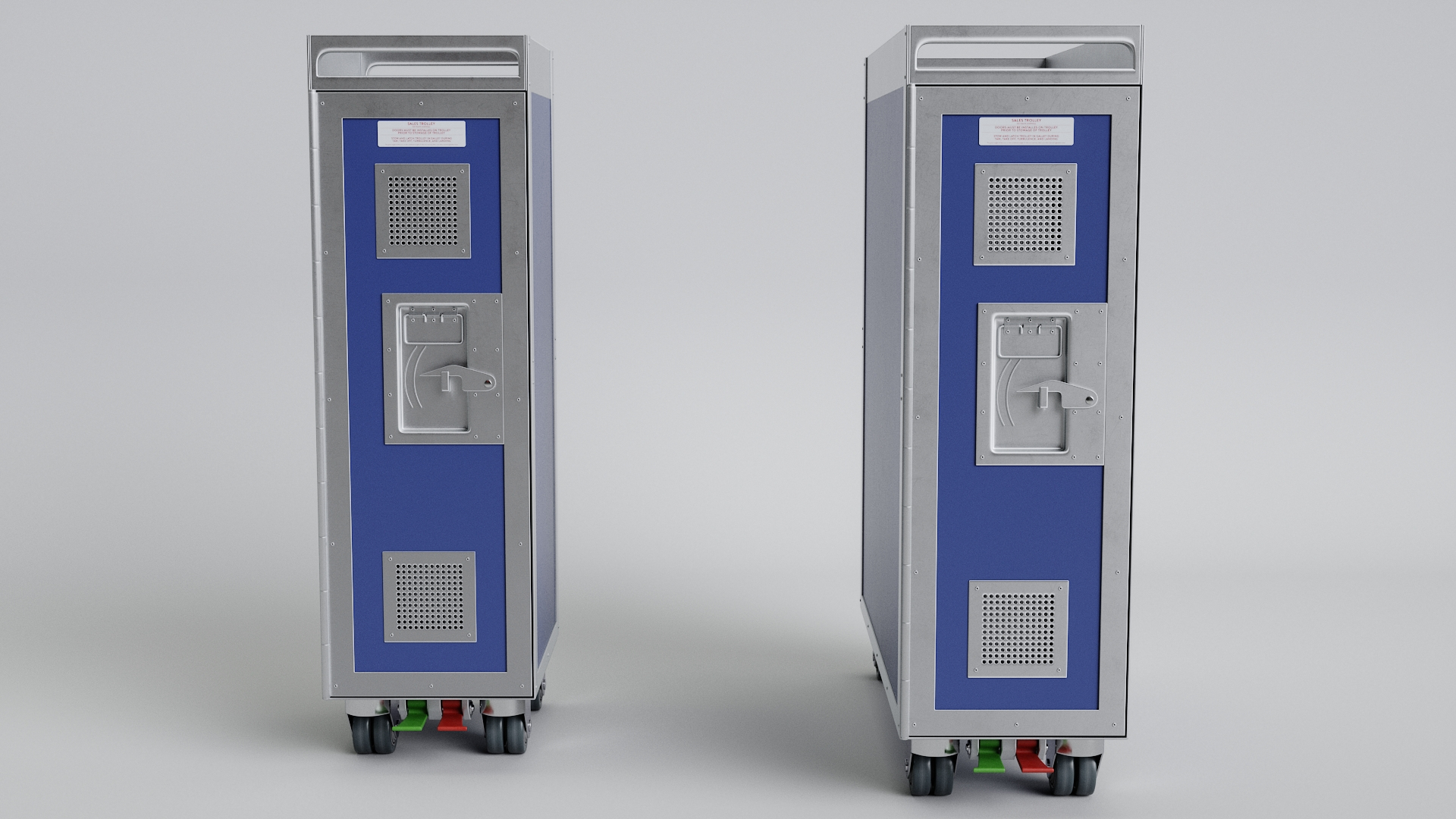 3D Meal Aviation Trolley - Full Half Size - TurboSquid 2148169