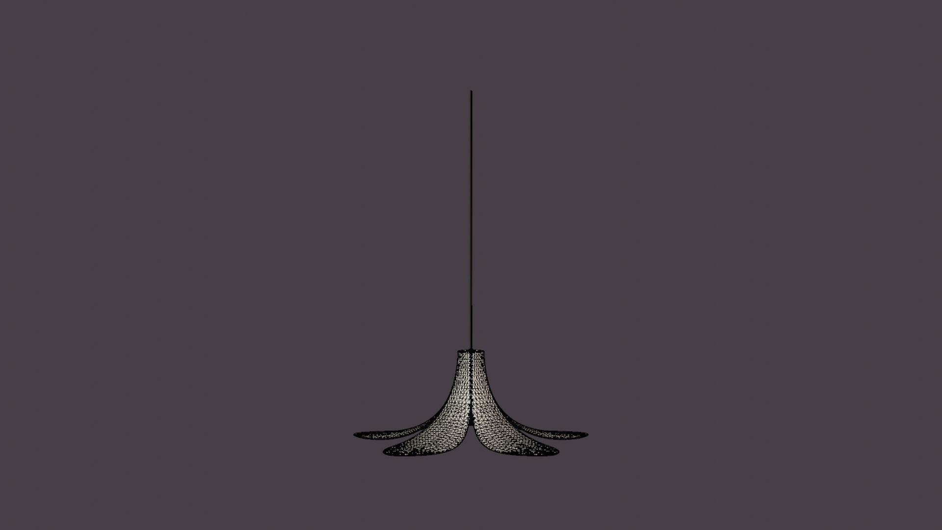 3D Jazz Ceiling Lamp - TurboSquid 2250588