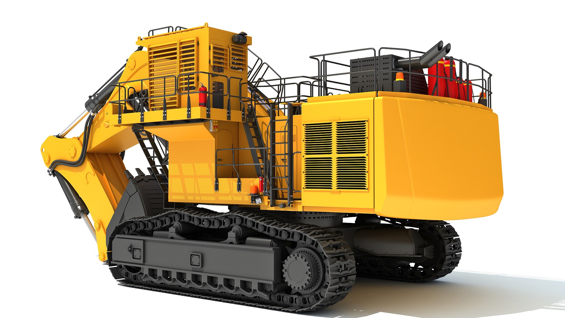 Heavy Construction Machinery Equipment Model - TurboSquid 1861599
