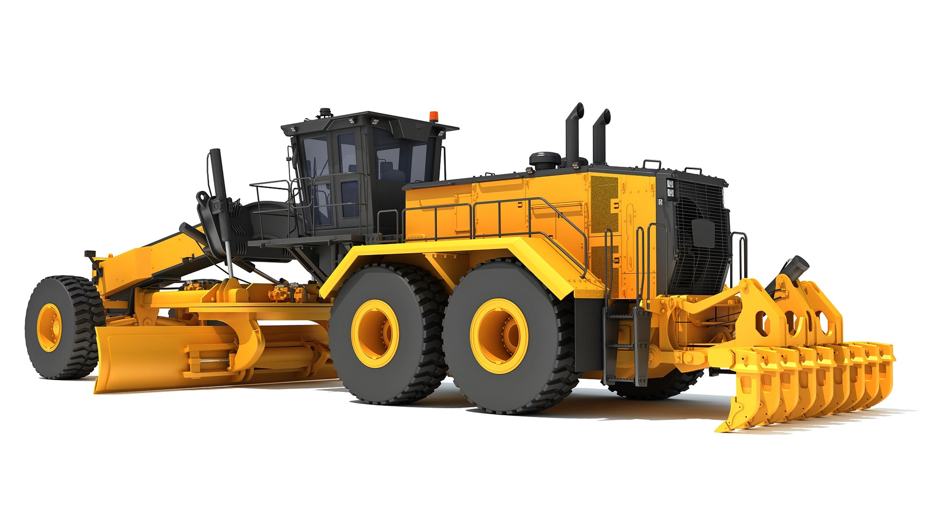 Heavy Construction Machinery Equipment Model - TurboSquid 1861599