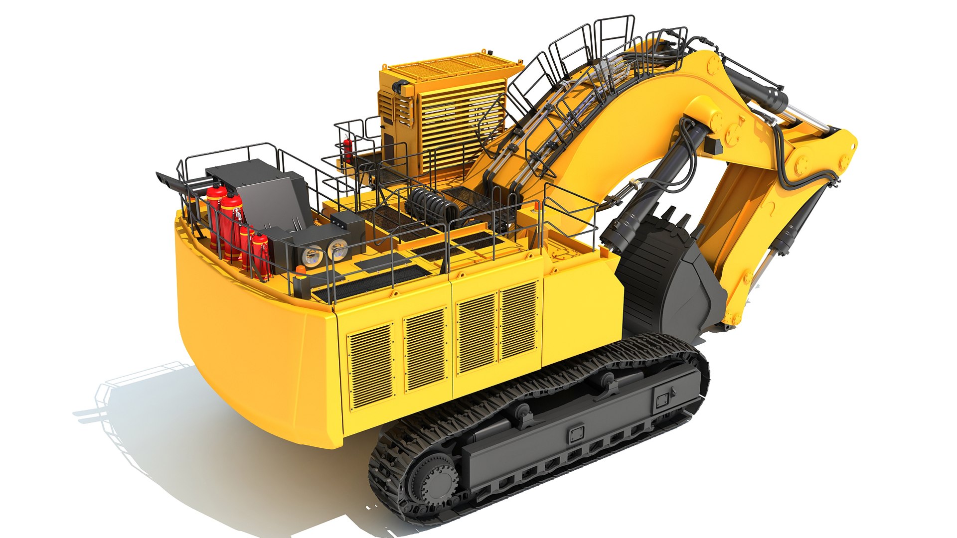 Heavy Construction Machinery Equipment Model - TurboSquid 1861599
