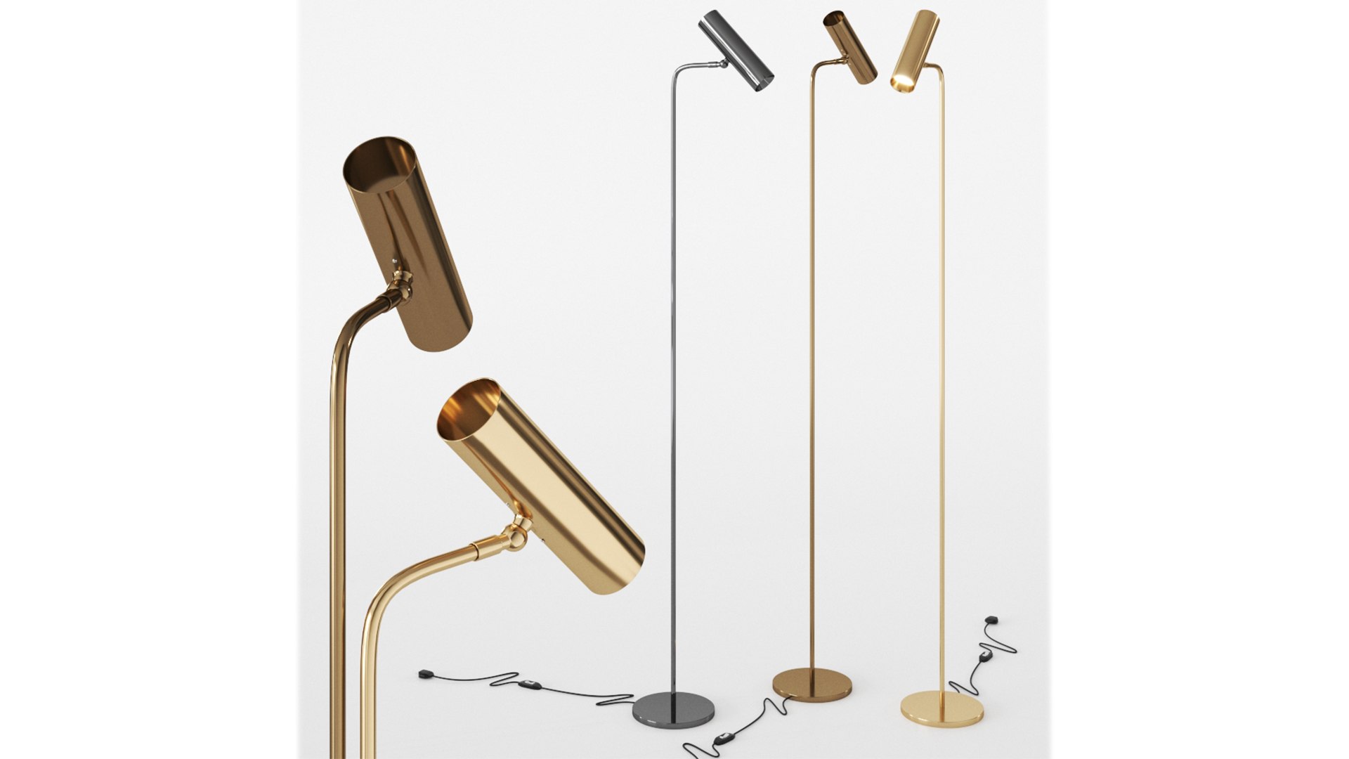 Torris 2 Sp 3 F by Bright Special Lighting Sa Floor Lamp 3D ...