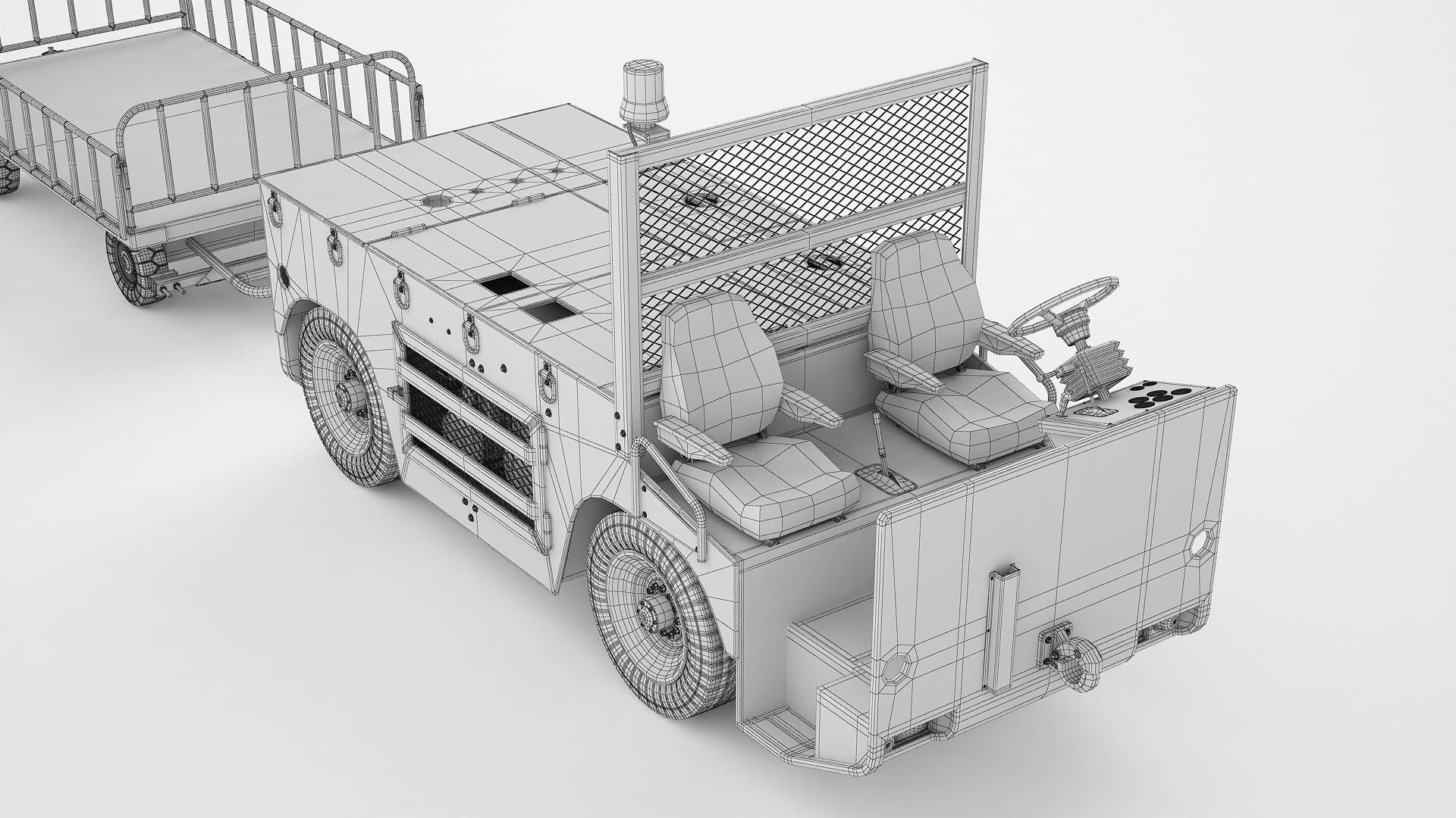 3D Military Aircraft Tugs 06 - TurboSquid 1743608