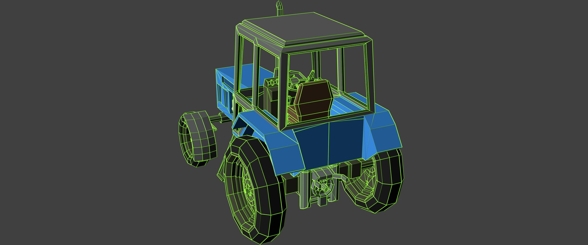3D Isometric Mt3 Tractor Model - TurboSquid 1467016