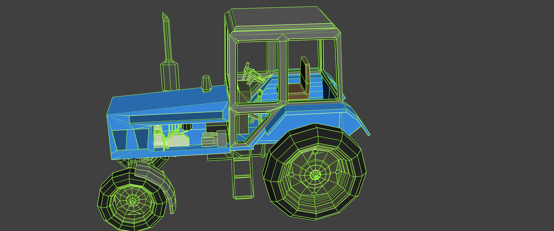 3D Isometric Mt3 Tractor Model - TurboSquid 1467016