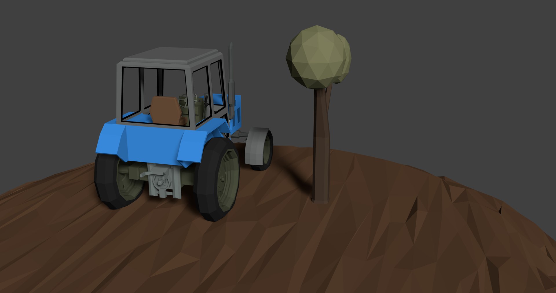 3D Isometric Mt3 Tractor Model - TurboSquid 1467016