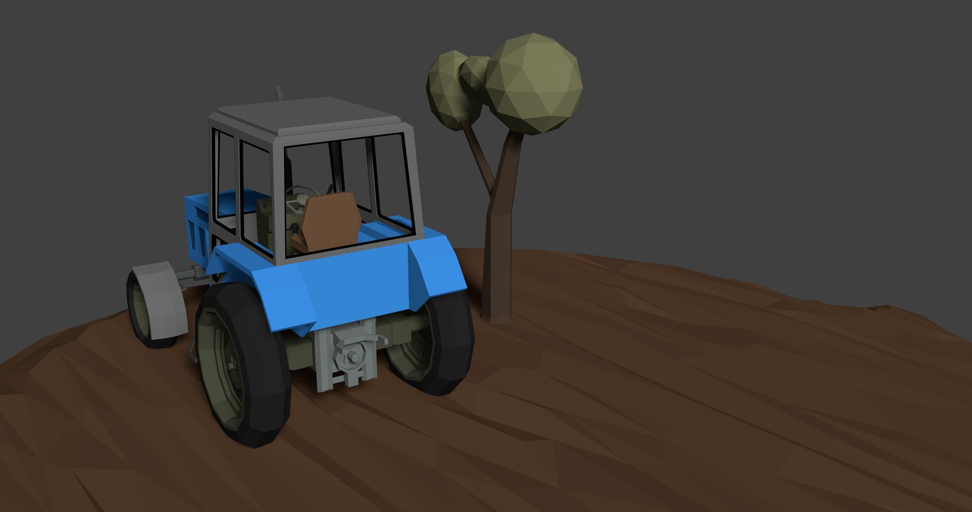 3D Isometric Mt3 Tractor Model - TurboSquid 1467016