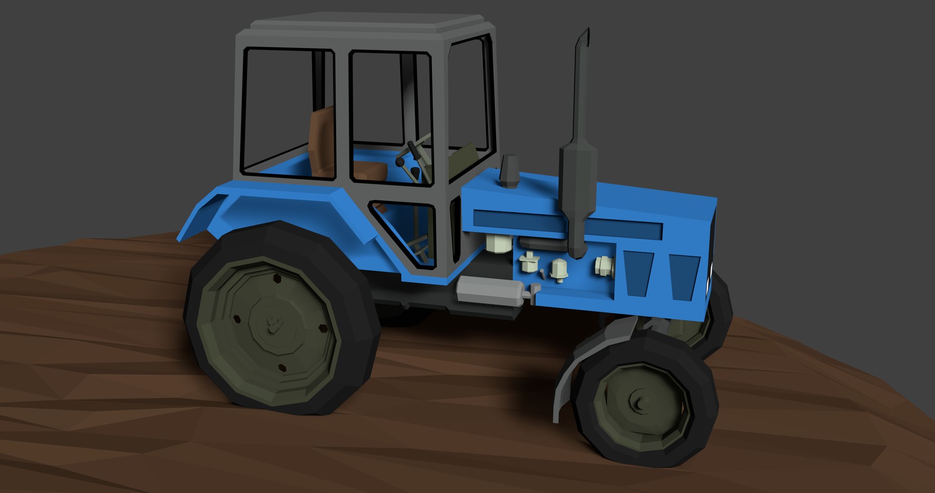 3D Isometric Mt3 Tractor Model - TurboSquid 1467016
