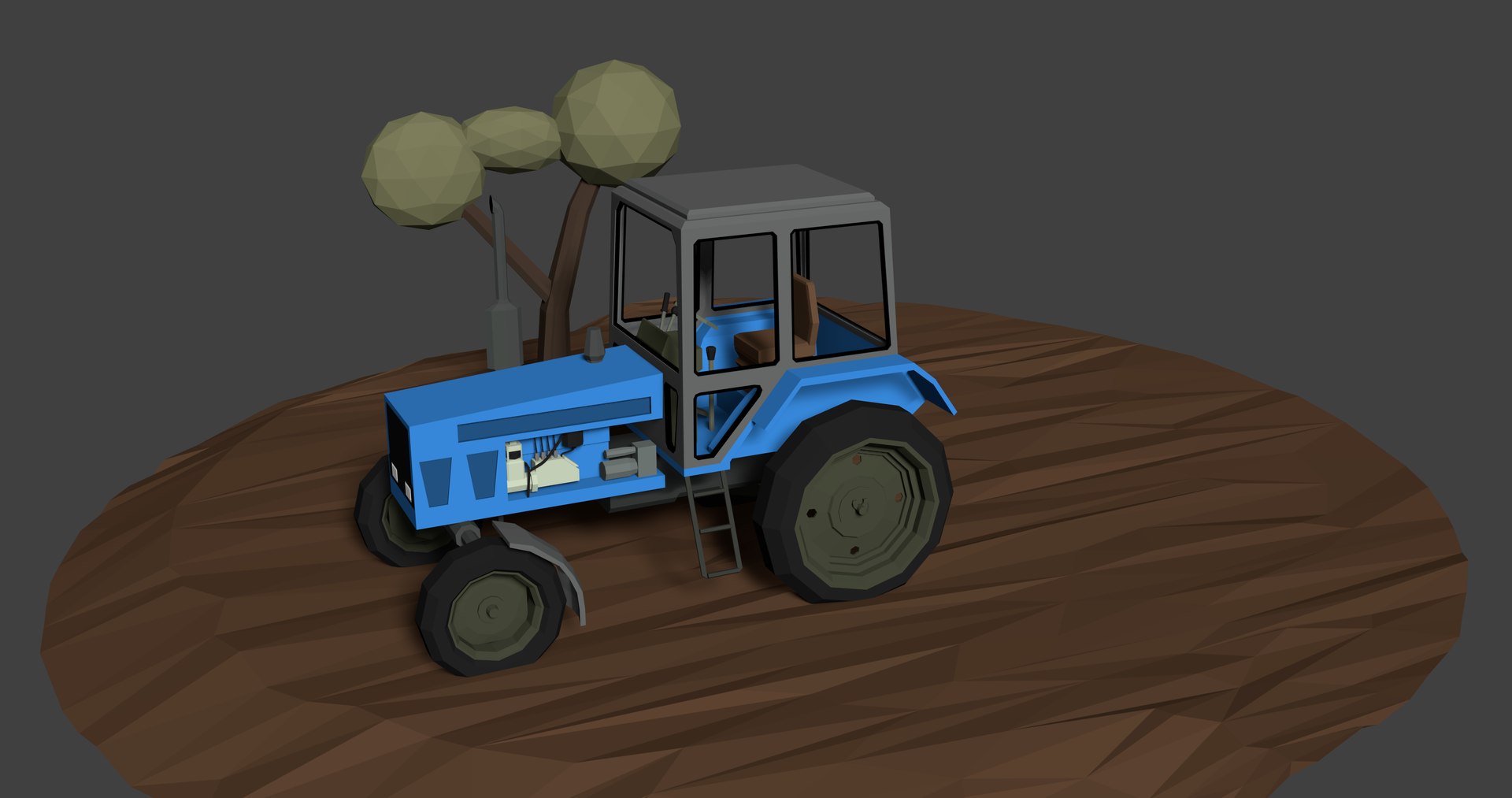 3D Isometric Mt3 Tractor Model - TurboSquid 1467016