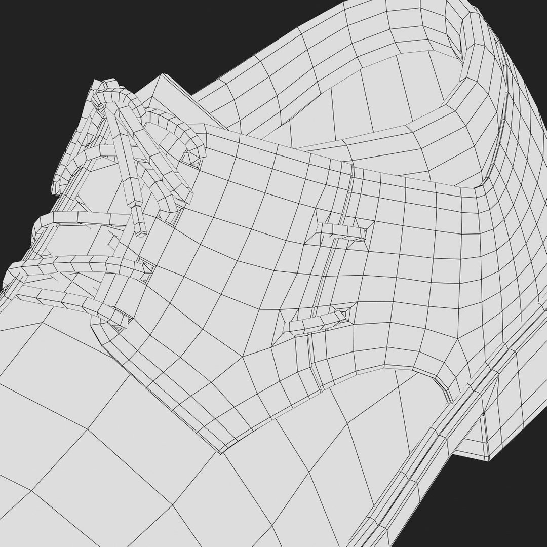 3d Model Men S Formal Shoe