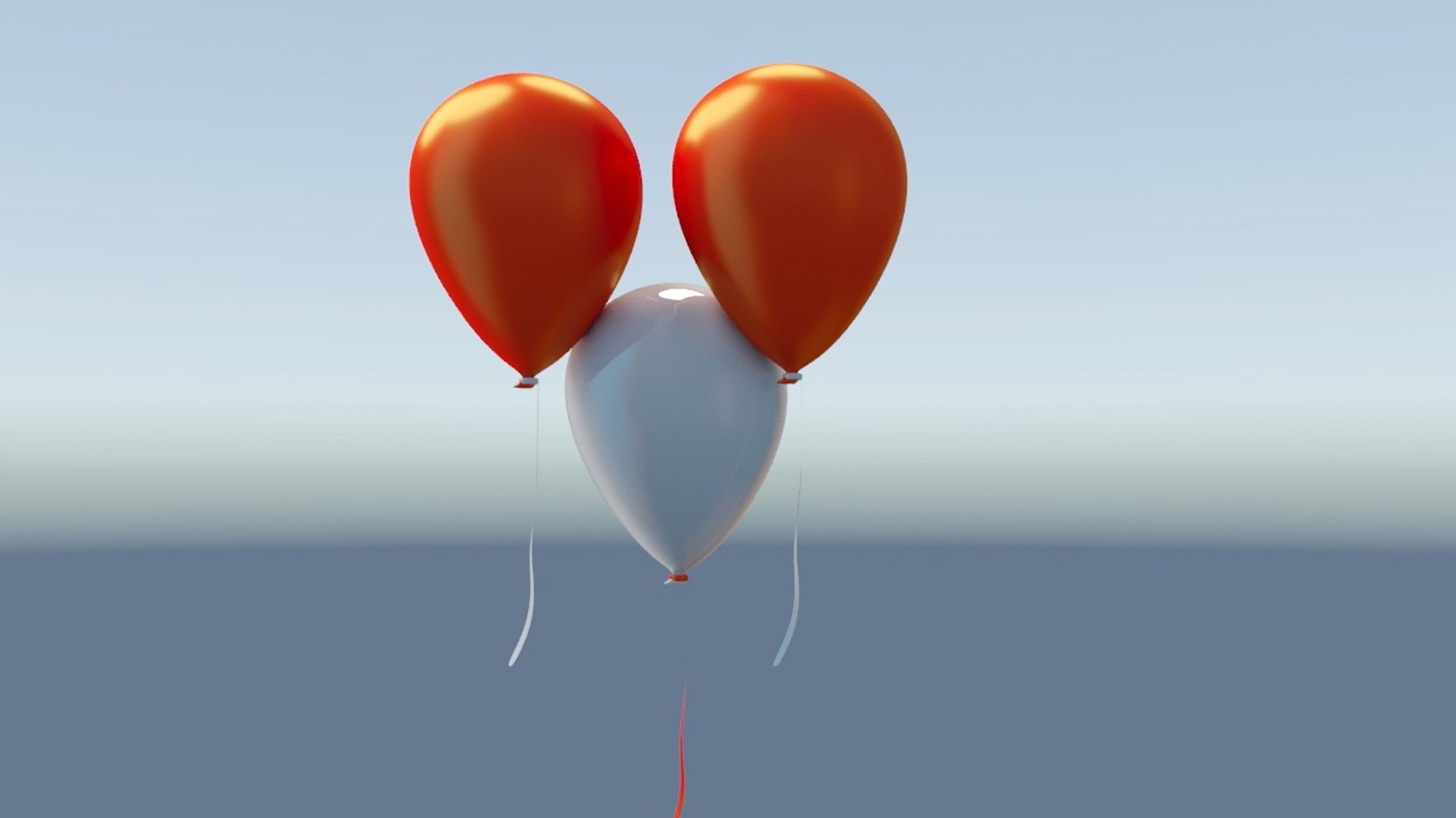 Balloon party celebration 3D model - TurboSquid 1431625