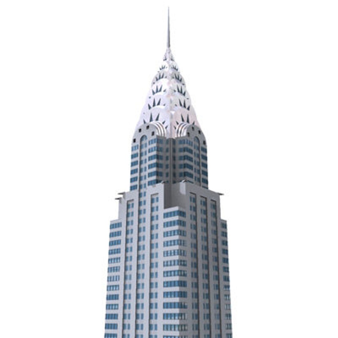 3d Chrysler Building