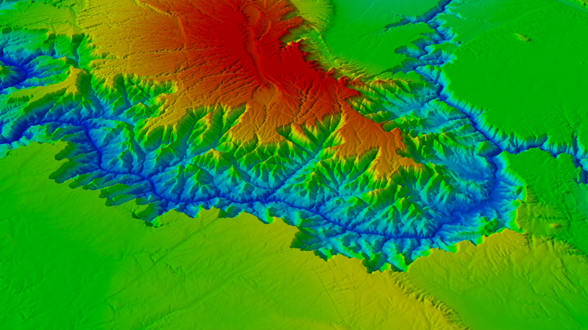 Grand Canyon Large Terrain 3D Model - TurboSquid 1286209