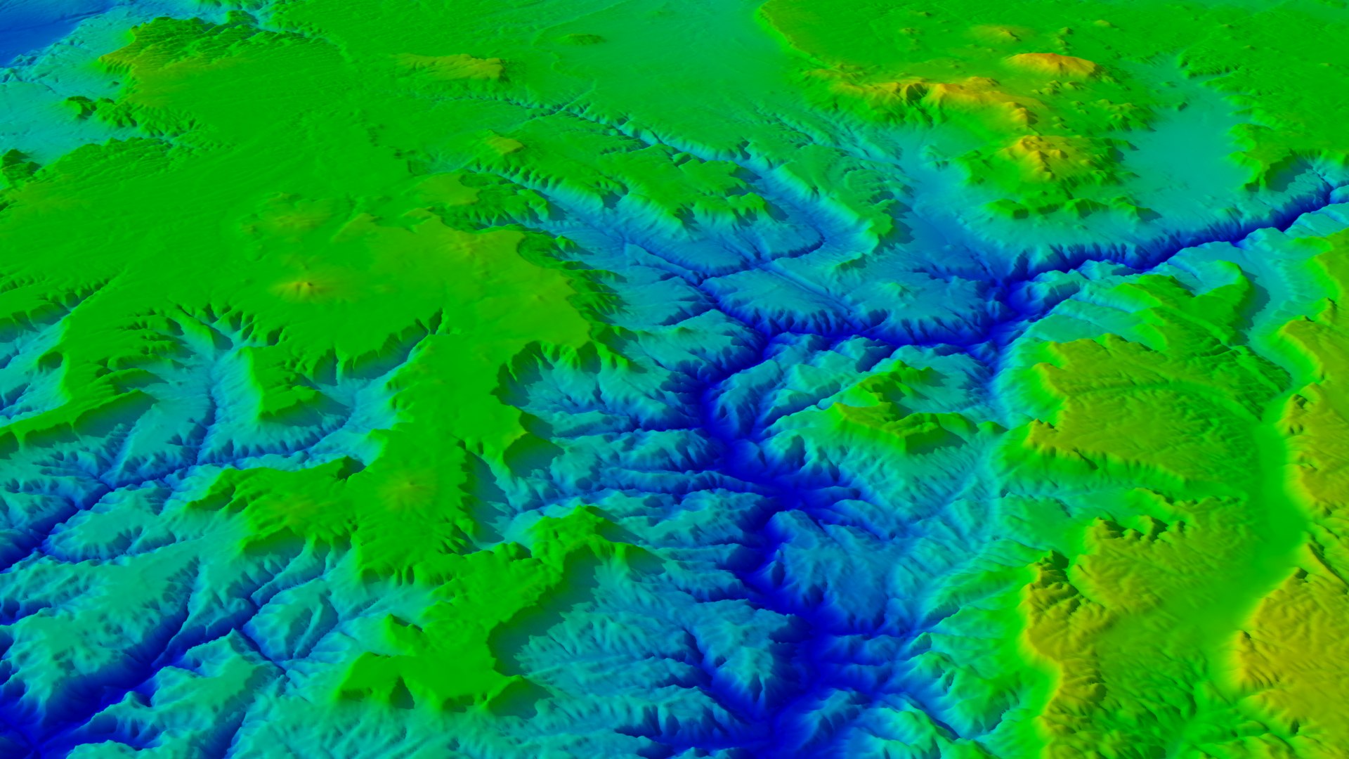 Grand Canyon Large Terrain 3D Model - TurboSquid 1286209