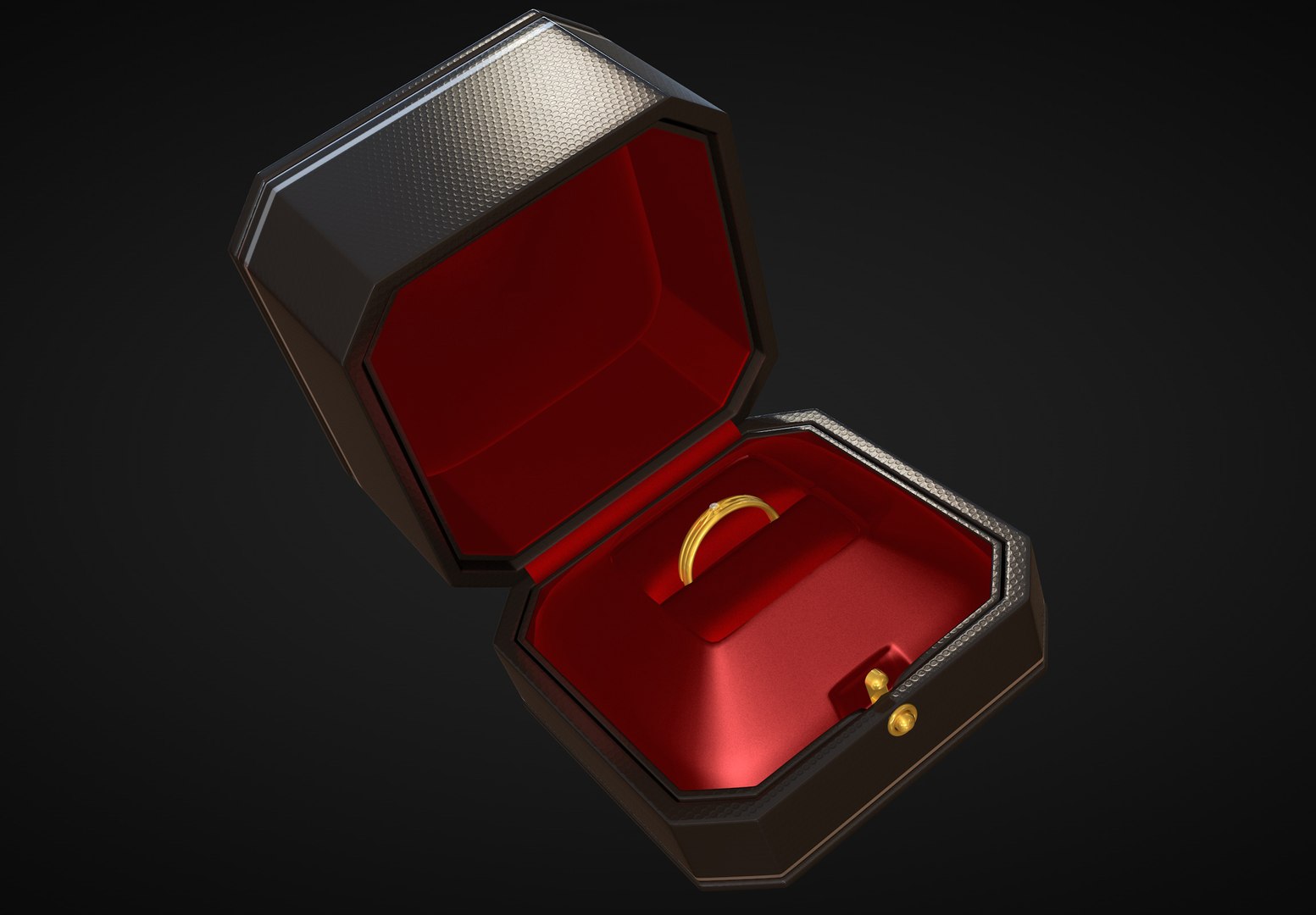 3D Diamond Ring Box - TurboSquid 1372691