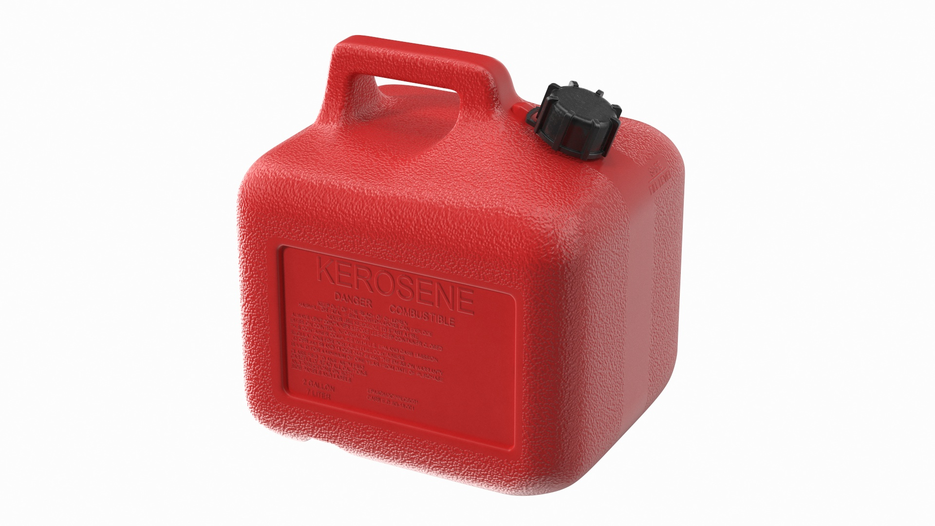 3D Plastic Gas Can 2 Gallon - TurboSquid 1974380