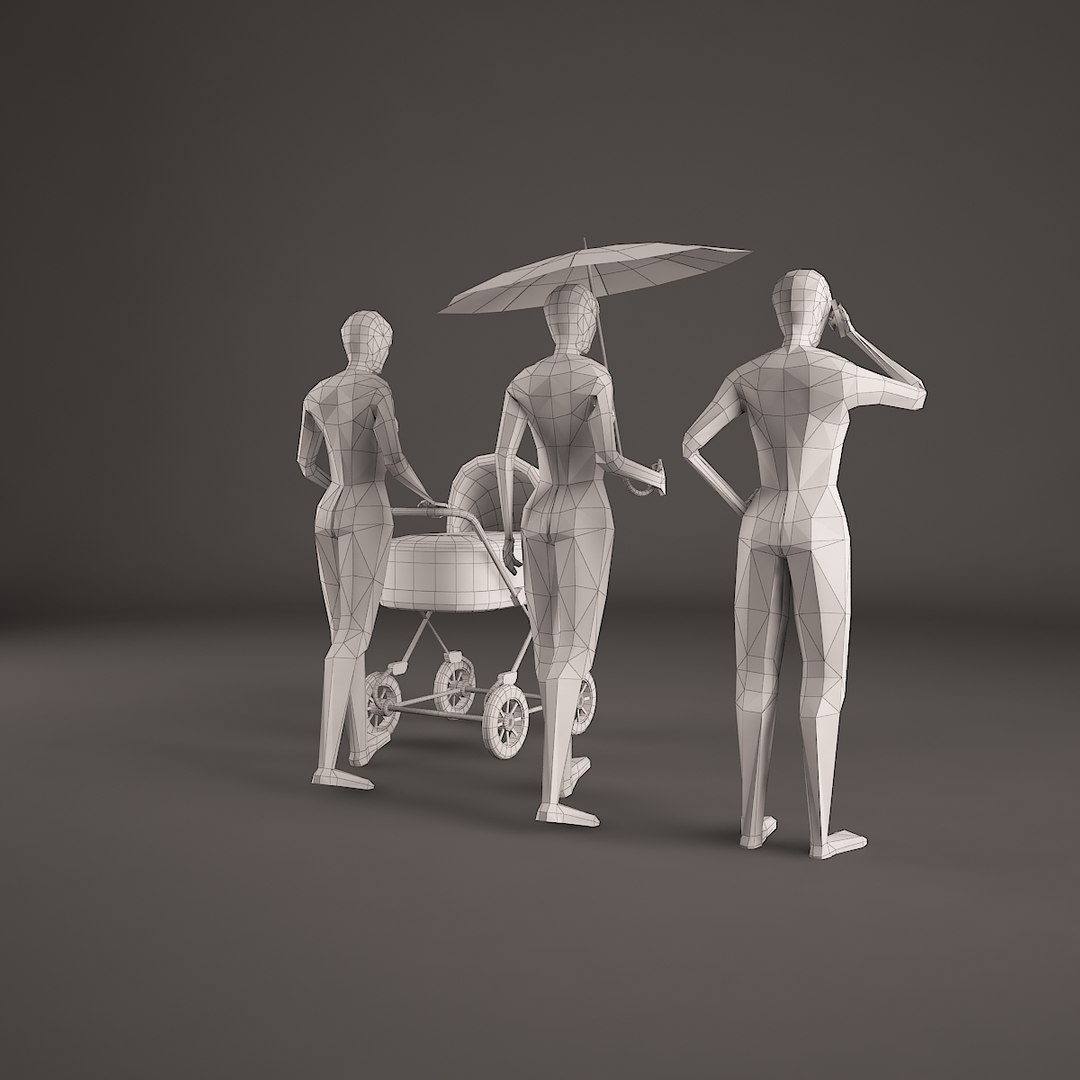 Woman Figure 3d Model