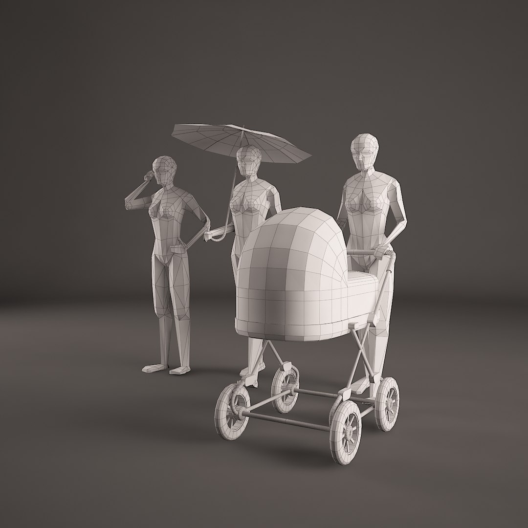 Woman Figure 3d Model