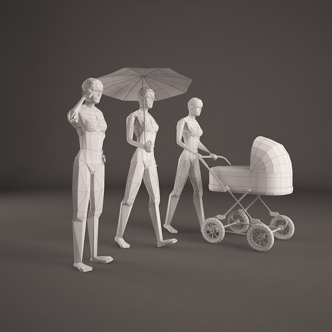 Woman Figure 3d Model