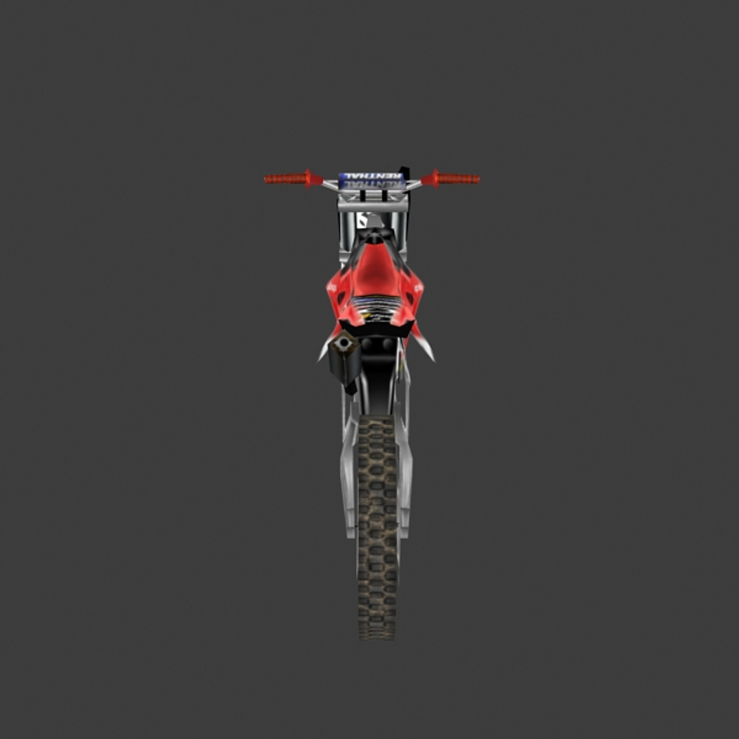 3d Dirt Bike Model