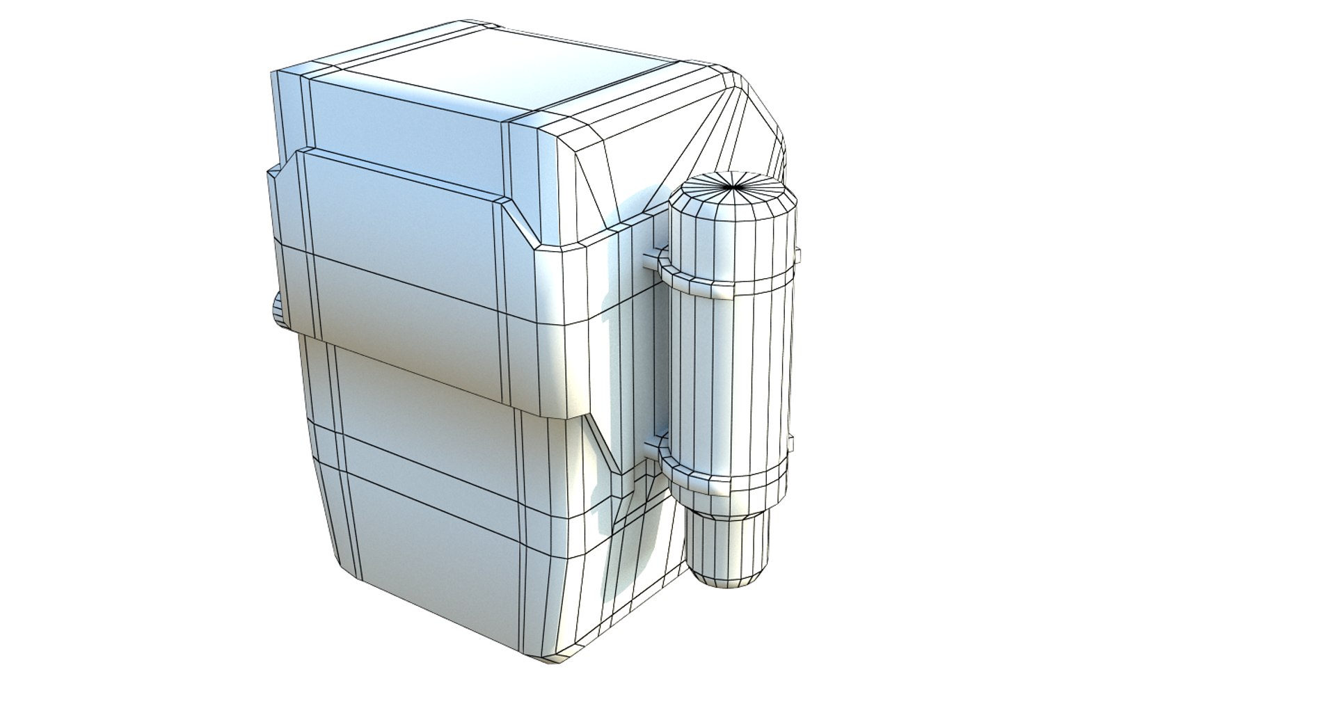 3D Sci-fi Coffee Machine - TurboSquid 1275700