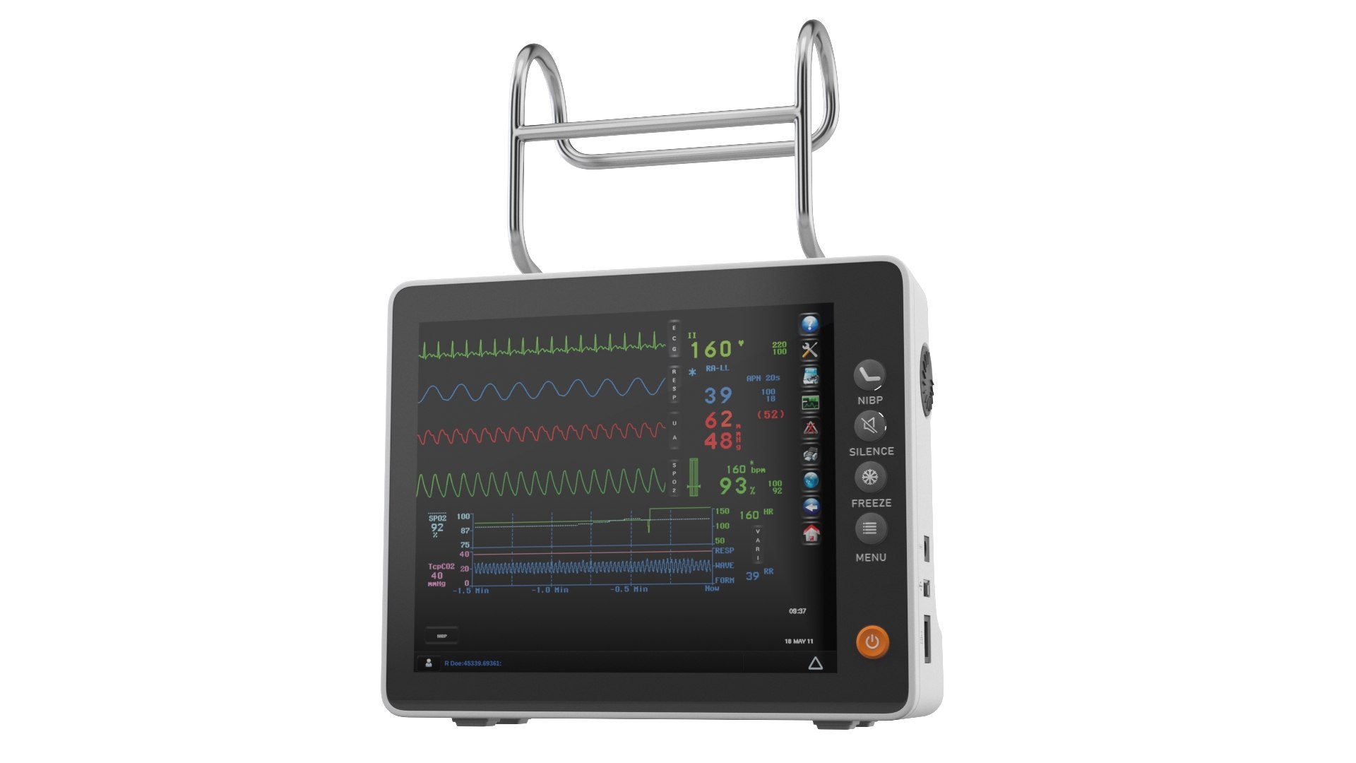 3D Patient Monitor - TurboSquid 1829832