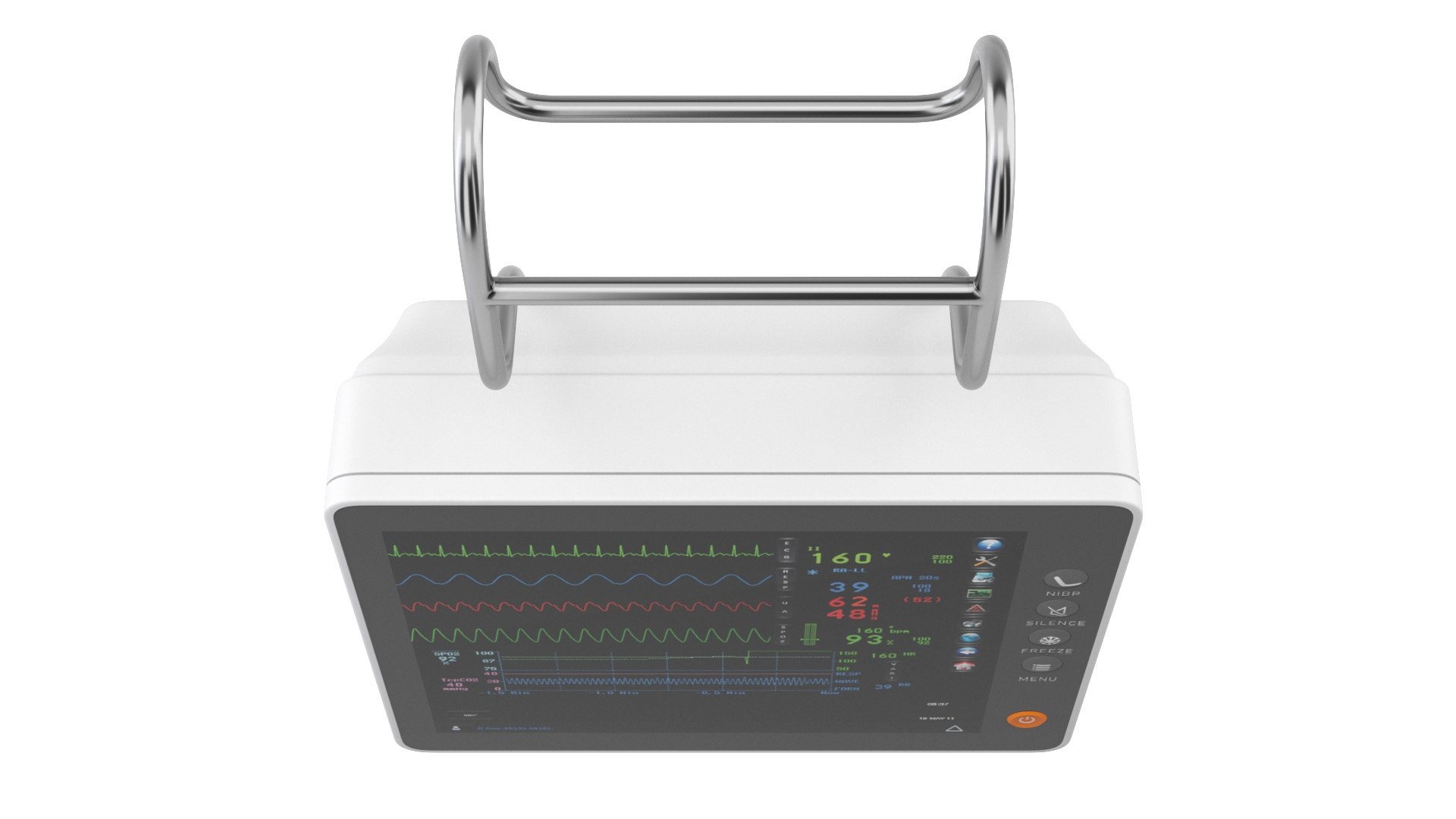 3D Patient Monitor - TurboSquid 1829832