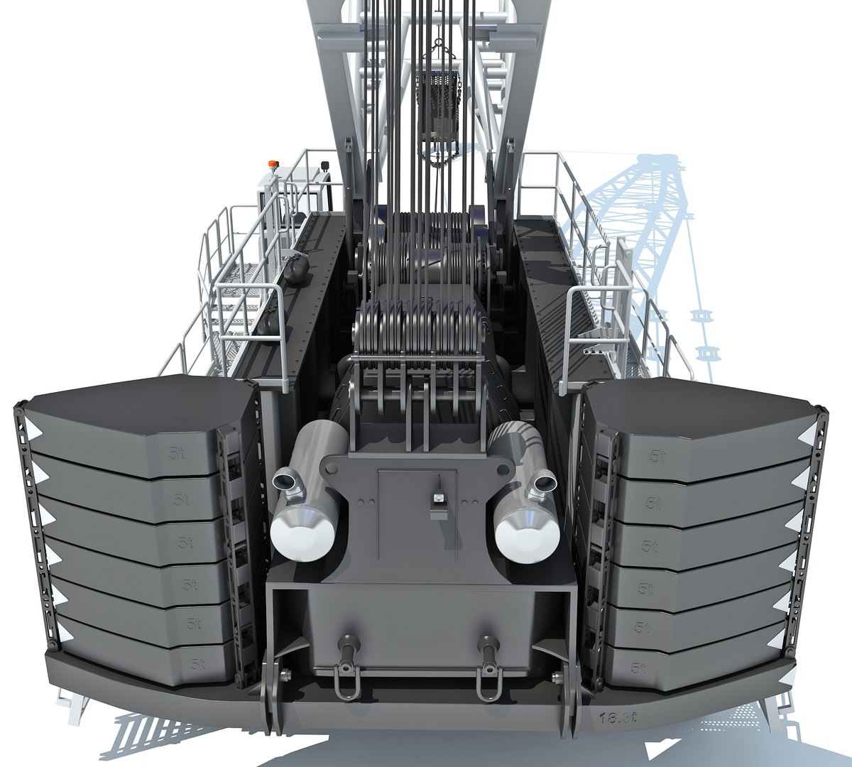 3D Model Dragline Excavator Mining Construction Machinery - TurboSquid ...
