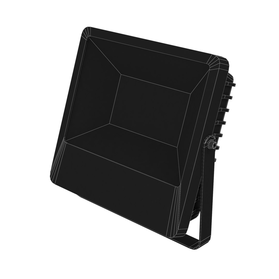 Low Poly Flood Light 3D Model - TurboSquid 2425907