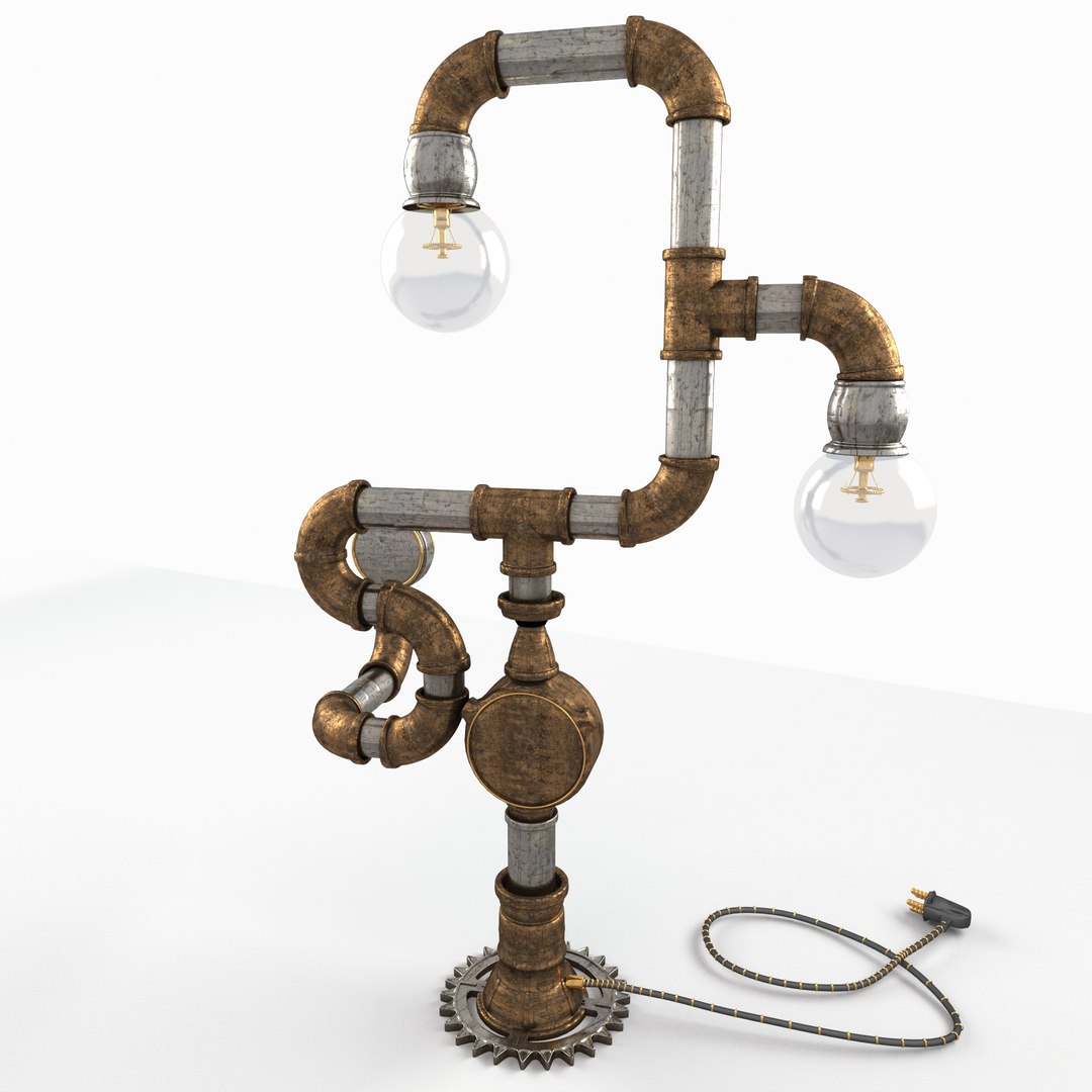 lamp steampunk max